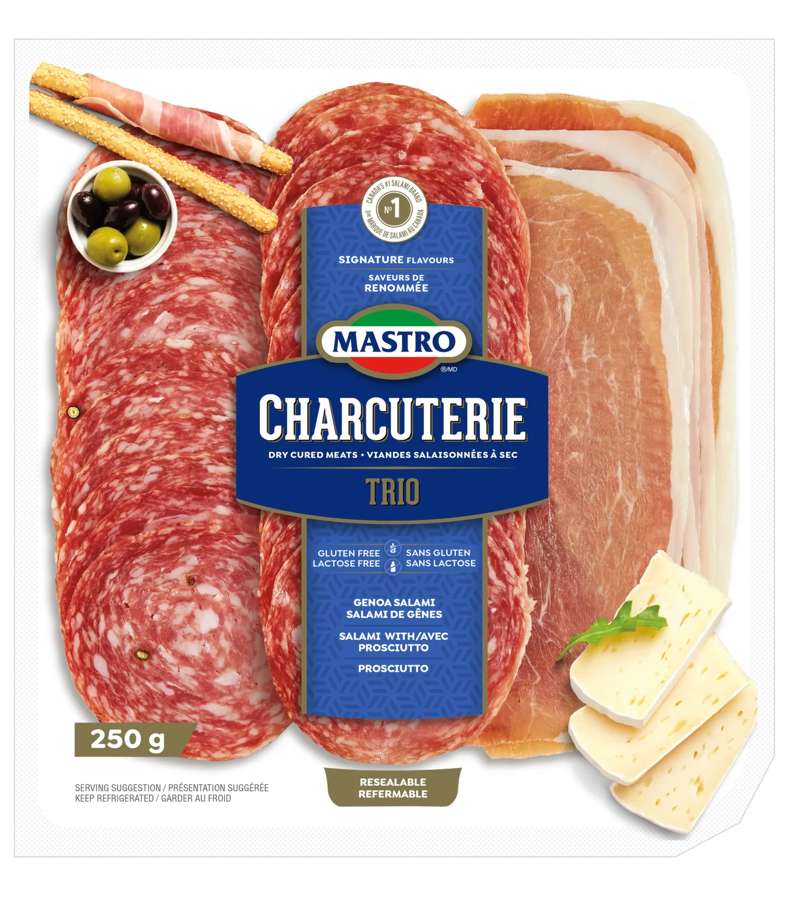 Charcuterie Trio – Signature 250 – Mastro® San Daniele® Specialty Deli ...